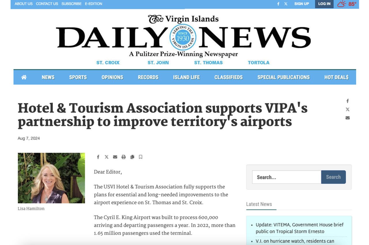 News/Events | The Virgin Islands Port Authority | North America